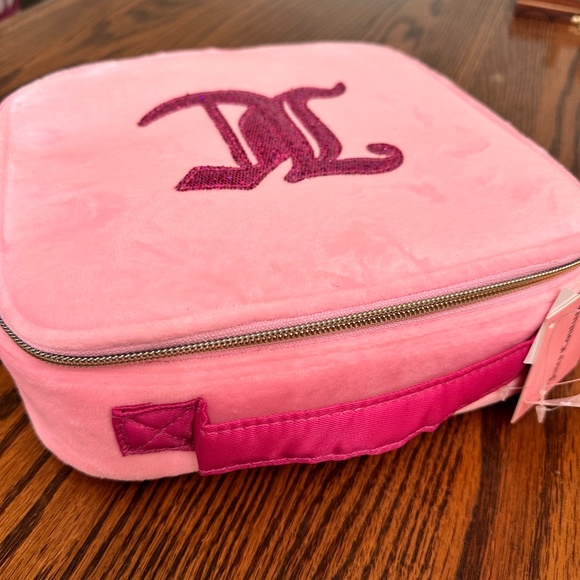 Juicy Couture | Bags | Juicy Couture Terry And Glitter Fabric Train ...